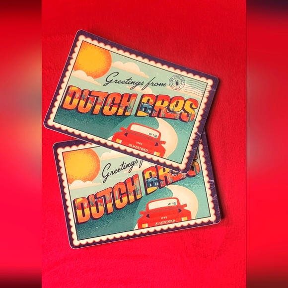 Dutch Bros | Other | Set Of 2 Dutch Bros Limited Edition Stickers Nwt ...